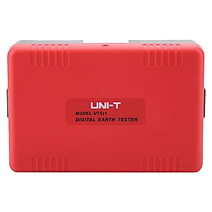 Resistance Meter, UT521 Digital Earth Tester Earth Ground Insulation Resistance Meter Ohmmet LCD Backlit Data Logging with Handbag