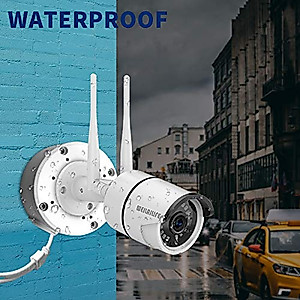 (Waterproof Camera Junction Box) Universal Bullet Security Camera Mount Bracket Hide Cable, Metal Electric Enclosure, Outdoor Camera Cover, Base Junction Box for CCTV Cams (4 Pack)