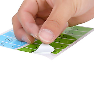 Removable Piano Stickers,Electronic Keyboard Note Keys Stickers Labels For 49/61 / 76/88 Key Keyboards For Kids And Beginners Learning Piano Or Keyboard (Multicolor) Keyboard Tasche Piano Keyb