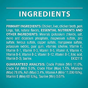 Purina ONE Natural, Grain Free Wet Cat Food Pate, Chicken Recipe - (24) 3 oz. Pull-Top Cans