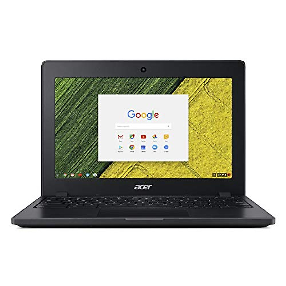 Acer Chromebook 11 C771-C4TM, Intel Celeron 3855U, 11.6" HD IPS Display, 4GB LPDDR3, 32GB eMMC, 802.11ac WiFi, Spill Resistant Keyboard, Military Grade Durability, Google Chrome,Black
