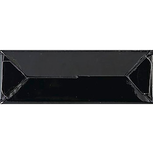 GLEEM Toothbrush Replacement Brush Heads Refill, Black, 2 Count