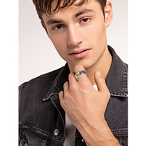 choice of all Pixiu Ring Feng Shui Ring for Women Men Buddhist Heart Sutra Ring Opening Adjustable Mantra Amulet Protection Wealth Luck Ring Gift for Men Sutra Ring…