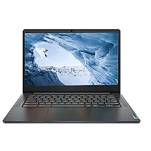 Lenovo 2022 14inch HD Chromebook, ARM Cortex 6-Core Processor Up to 2.0GHz, 4GB DDR4 Memory, 32GB eMMC SSD, Super-Fast 6th Gen WiFi, Chrome OS, DarkBlue(Renewed) (Dark Blue)