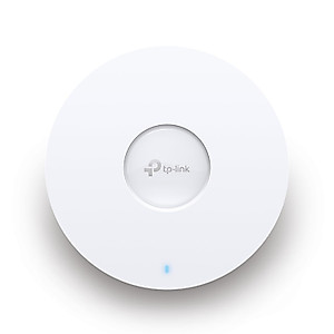 TP-Link EAP650 Ultra-Slim Wireless Access Point | Omada True WiFi 6 AX3000 | DC Adapter Included | Mesh, Seamless Roaming, WPA3, MU-MIMO | Remote & App Control | PoE+ Powered | Multi Control Options