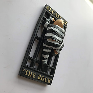 Alcatraz Island San Francisco USA Refrigerator Magnet 3D Travel Sticker Souvenirs Collection,Home & Kitchen Decoration USA Fridge Magnet from China