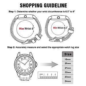 Ritche Genuine 18mm Leather Watch Band Classic Vintage Quick Release Leather Watch Strap (Toffee Brown), Valentine's day gifts for him or her