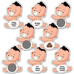 Zuoziosx Baby Shower Games 38 Raffle Cards, Baby Shower Activity and Idea, Fun and Easy to Play