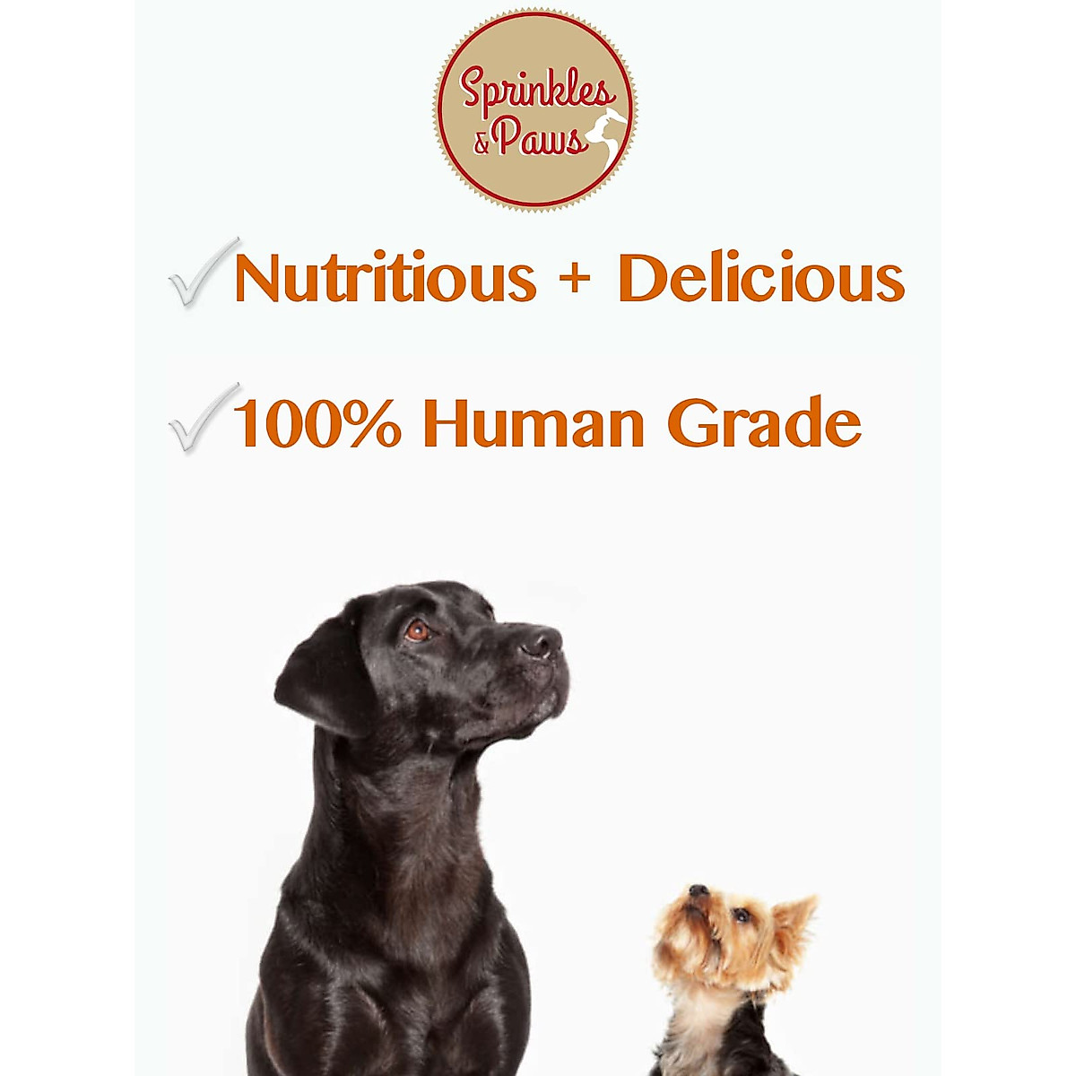 Sprinkles & Paws Liver and Veggies Dog Food Topper | Healthy Powder Form | Helps with Eating, Add to Food or Kibble or as Treat | Meal Mixer with Beef Flavour, Rich in Vitamins and nutrients