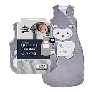 Tommee Tippee The Original Grobag, Baby Sleep Bag, 18-36 months, 2.5 Tog, Ollie the Owl