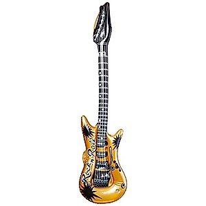 Inflatable Guitar, 39in (1/pkg)