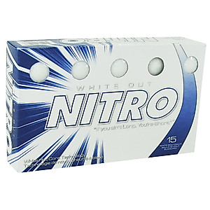Nitro White Out Ball (15-Pack), White
