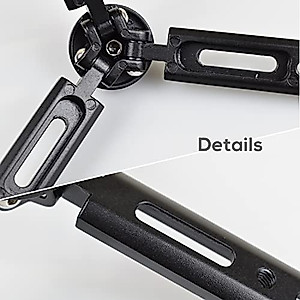 EaxanPic Aluminum Mini Tripod, Desktop Tabletop Stand Tripod for Zhiyun Smooth Q/4, Crane Plus/2,Weebill s, Ronin S/SC/RS2/RSC2, Osmo Mobile,Gimbal Handle Grip Stabilizer Tripod