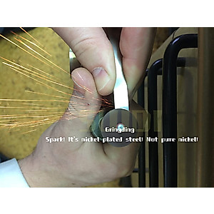 SUIDI Pure Nickel Strip 2P 0.15/0.2x27.5x21.5mm for Li Cell Battery spot Welding,21700 Battery Nickel Strip 2p spot Welder (0.2x27.5x21.5 2M)