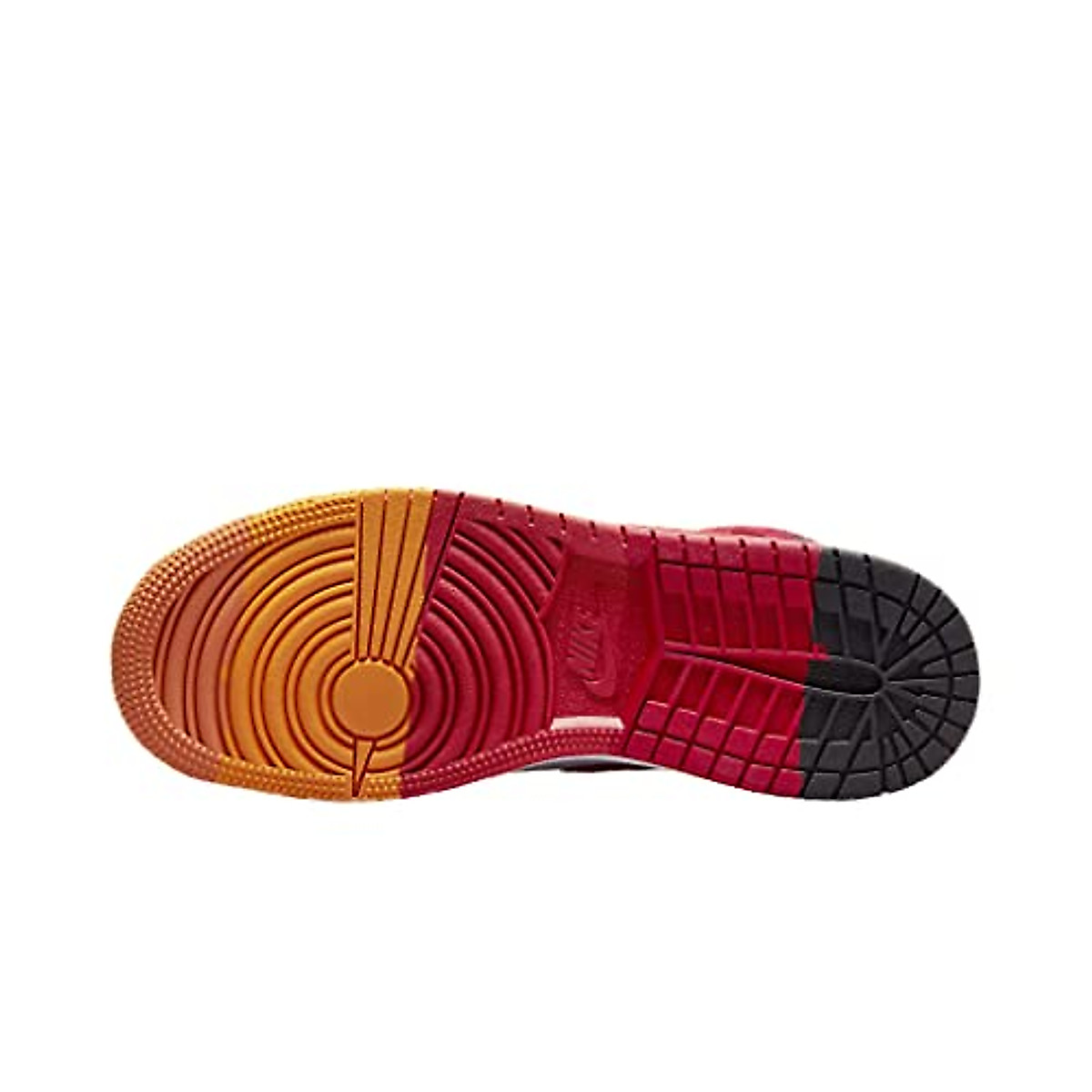 Jordan Boy's Air 1 Mid SE (Big Kid) Paprika/Cinnabar/Black/Canyon Gold 5 Big Kid M