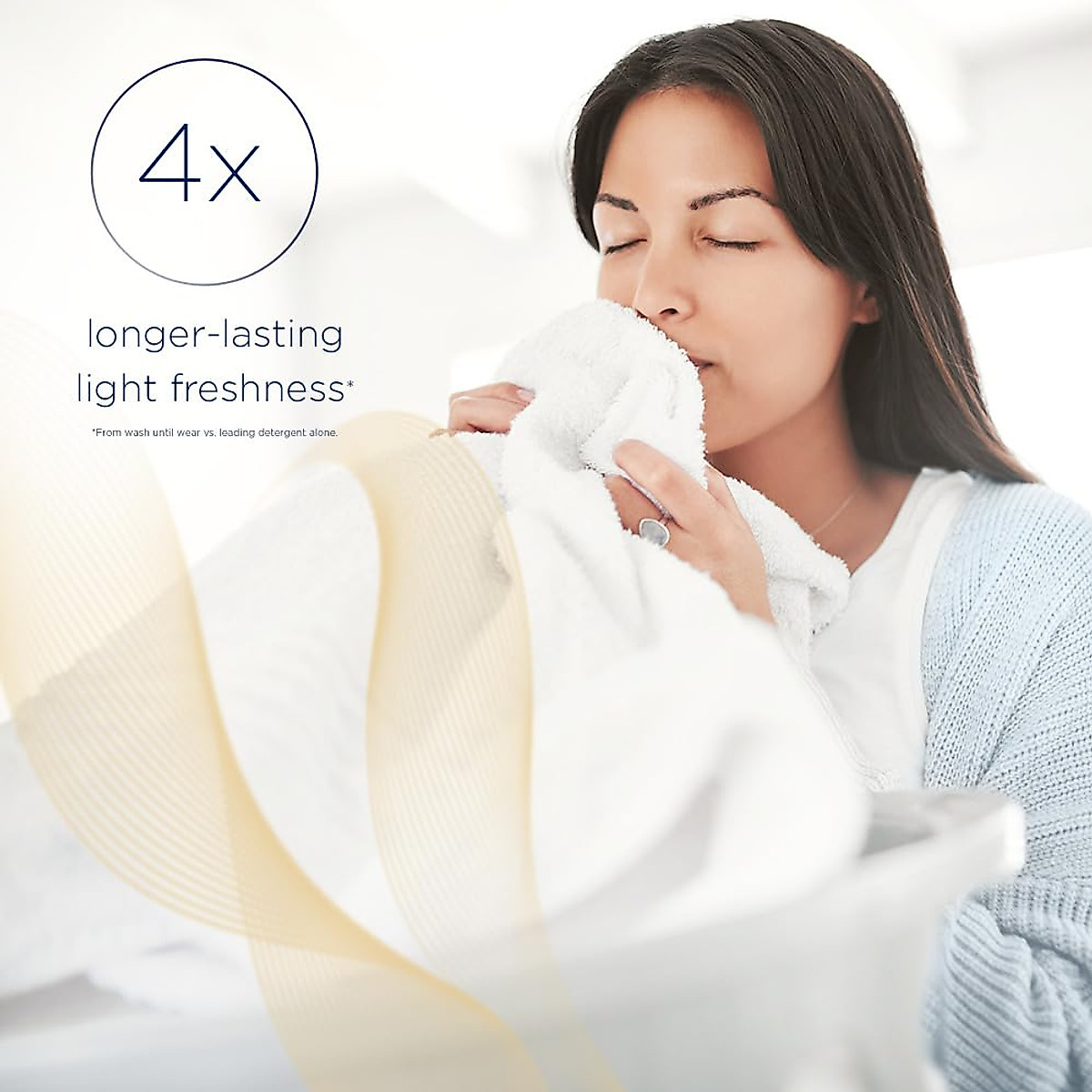 Downy Light Laundry Scent Booster Beads for Washer, Shea Blossom, 26.5 oz, with No Heavy Perfumes