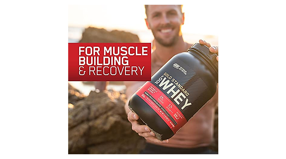 Optimum Nutrition Gold Standard Whey Protein - Double Rich Chocolate