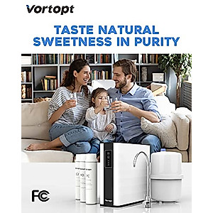 Vortopt C2 Replacement Filter for QR06 Reverse Osmosis Water Filtration System, 12 Month Lifetime, QR06-C2