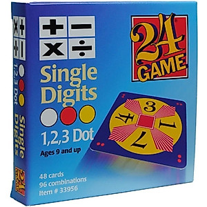 24 Game Two Pack: Includes 48 Single Digit Cards and 48 Double Digit Cards and Exclusive Tips Sheet!
