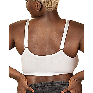 Coobie Seamless Scoopneck Bra,White,X-Large