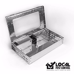 Mouse Trap Multi-Catch and Release Humane with See-Through Window Lid, Non-Lethal Mouse Traps for Indoor and Outdoor Use, Catches Up to 30 Mice, (12 Pack)