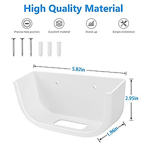Wall Mount for eero Pro 6, Screwless VHB Holder for Mounting eero Pro 6 Tri-Band mesh Wi-Fi 6 Without Drilling (Strongly Adhesive, 1 Pack by OkeMeeo)