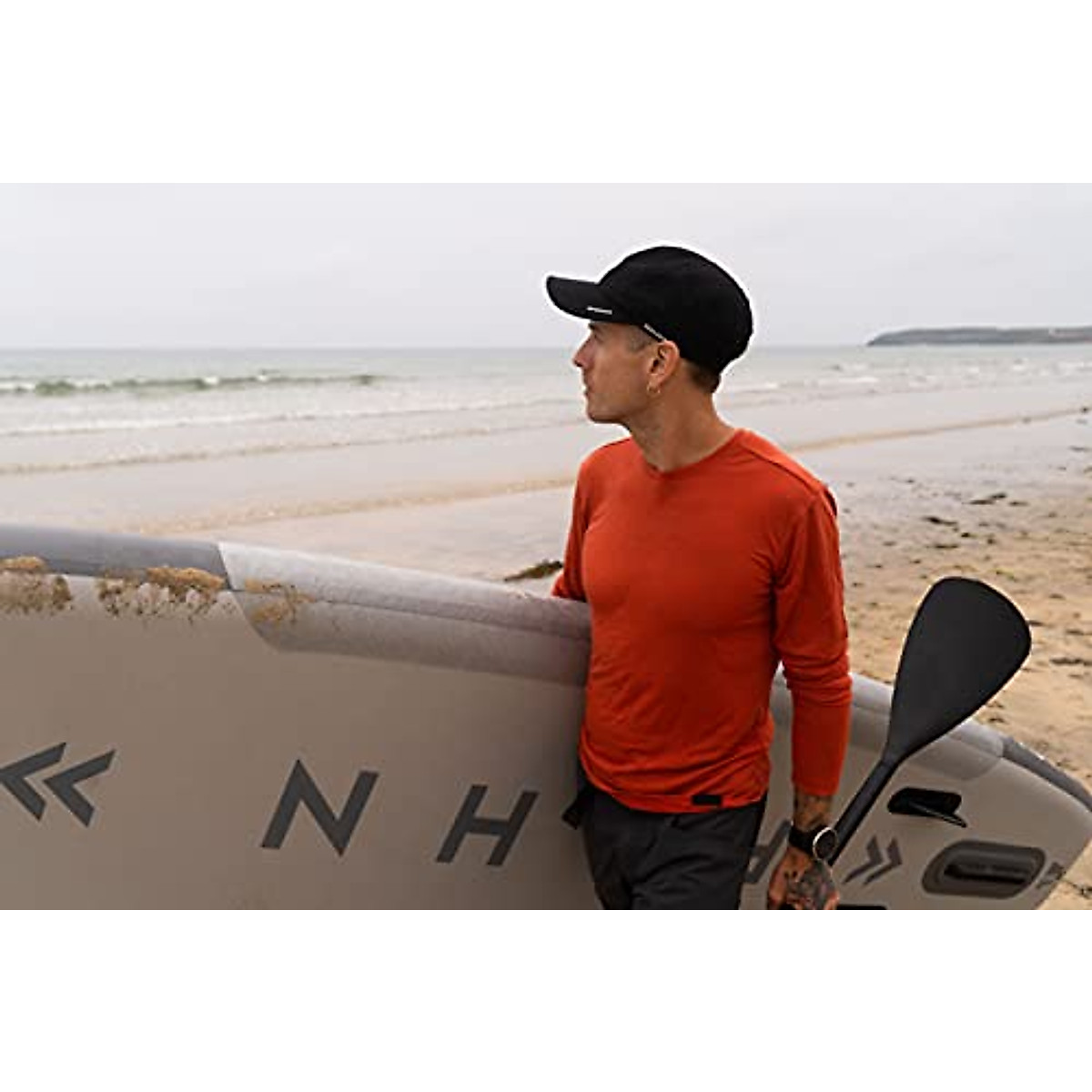 SEALSKINZ | Langham | Waterproof Unisex All Weather Running Cap Hat | Suitable for Outdoor Activities | One Size, Black, V1