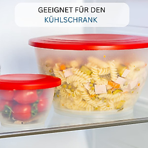 Westmark 9 Piece Container Set Olympia, one size, Red