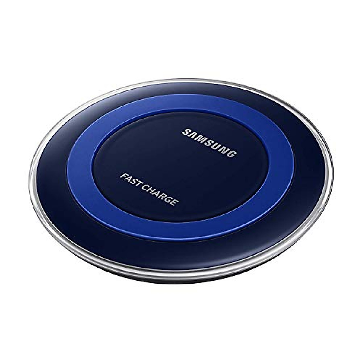 Samsung Galaxy Buds 2019, Bluetooth True Wireless Earbuds (Wireless Charging Case Included), Black - International Version, No Warranty (Buds + Fast Wireless Charging Pad Bundle, Black) (Renewed)