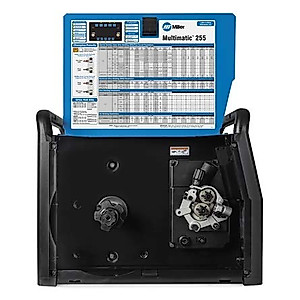Miller 951767 Multimatic 255 Multiprocess Welder w/EZ-Latch Running Gear- 208-575V