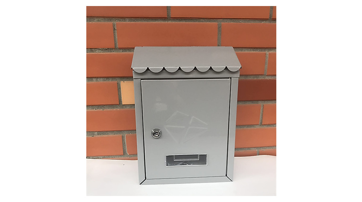 Modern Locking Mailbox - Durable & Stylish Design