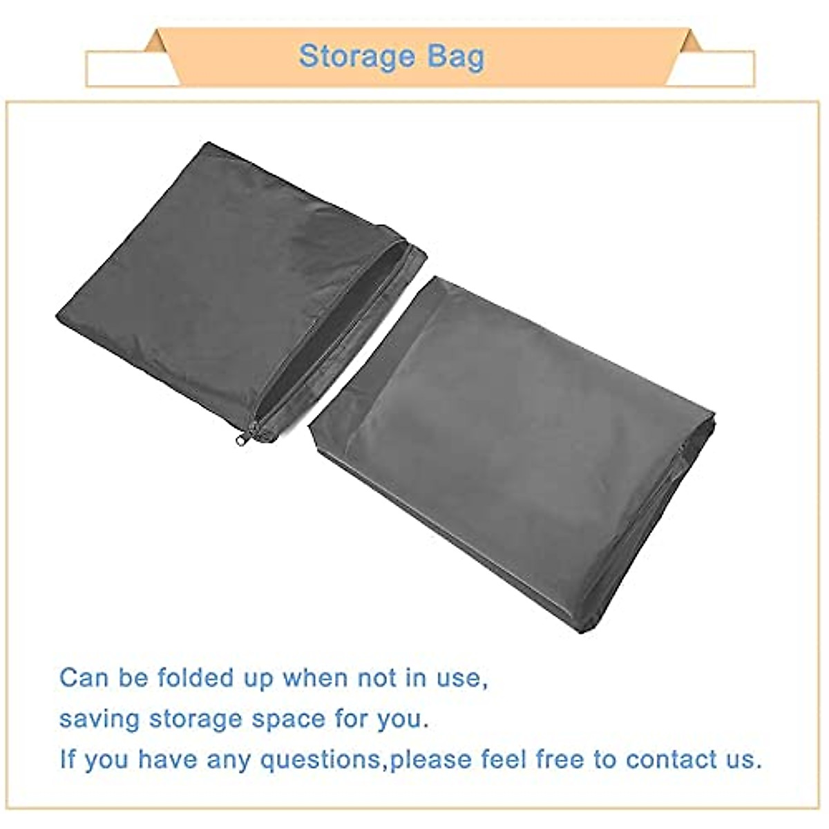 AKEfit Patio V Shaped Sectional Sofa Cover, Waterproof 600D Heavy Duty Outdoor Patio Furniture Set Covers Patio Garden Couch Covers 100"x100"x30"