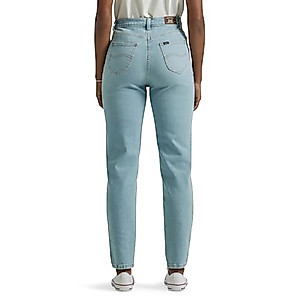 Lee Women's High Rise Mom Jean, One Tone, 16