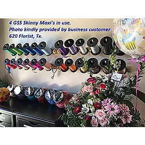 GSS Skinny Maxi 6 Curling Ribbon Organizer Wall/Door Mount.