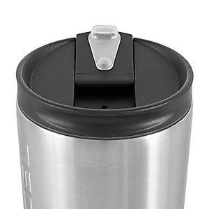 ENGEL ENGT22 22 Ounce Stainless Steel Vacuum Insulated Drinking Coffee Smoothie Beverage Spill Proof Tumbler Travel Mug, Silver