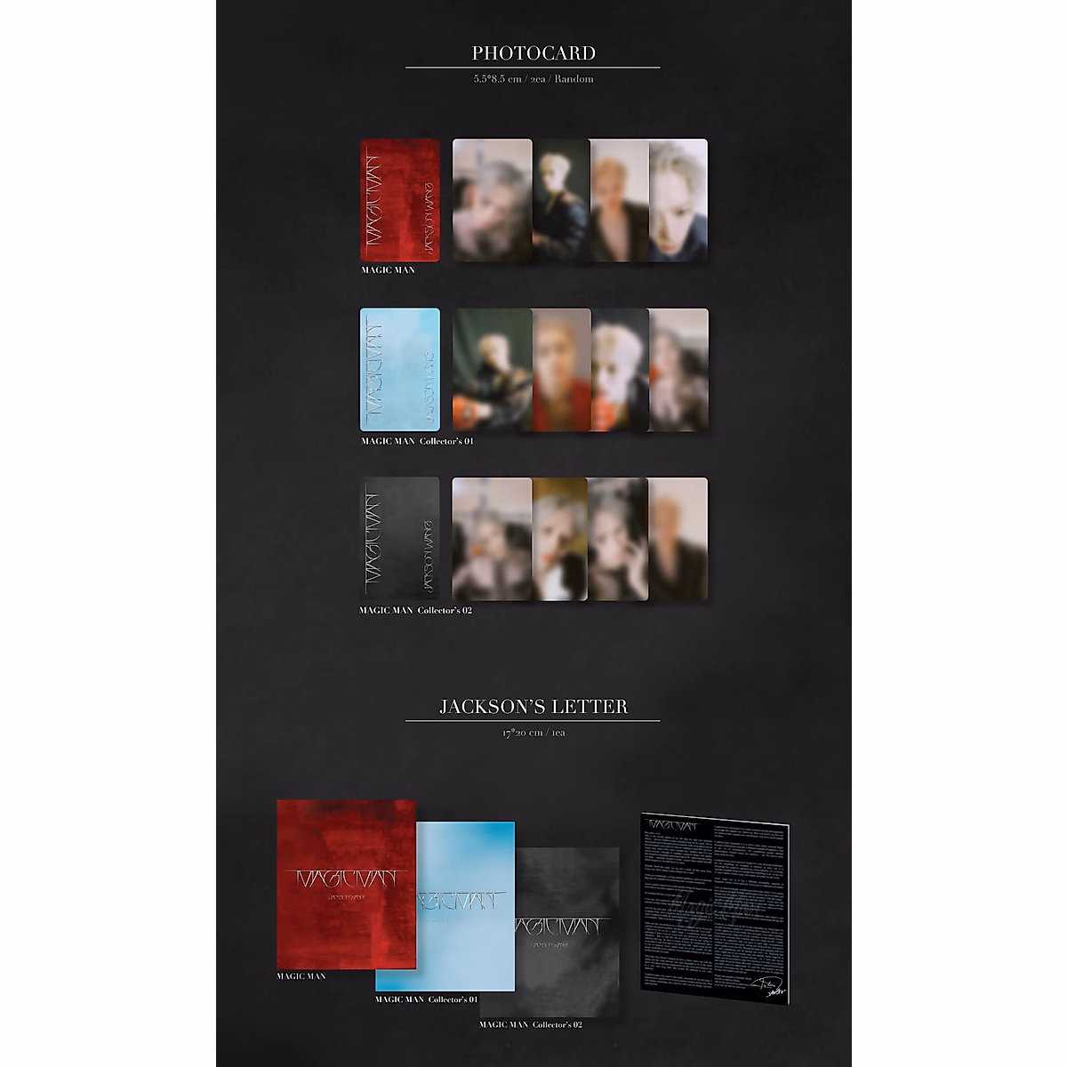 Jackson Wang GOT7 - Vol.2 Magic Man CD (Magic Man ver.)