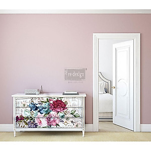 Redesign DÉCOR TRANSFERS® – Imperial Garden Size 44"x30", Cut INTO 6 Sheets 655350635534 Rub on Transfer for Wall or Furniture Decoration