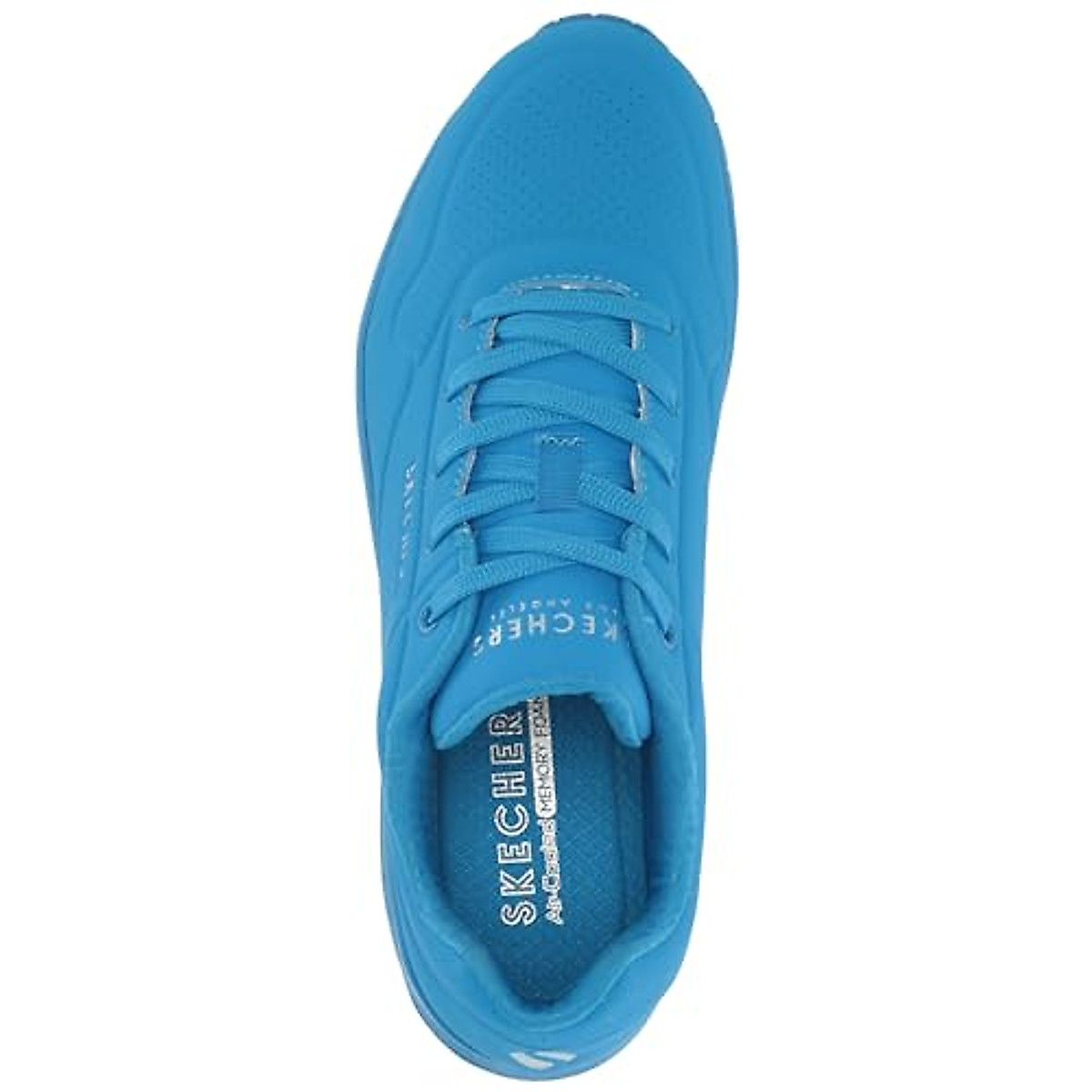 Skechers Women's Uno-Night Shades Sneaker, Blue, 9