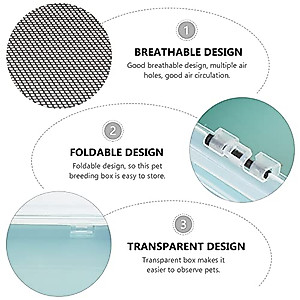 Hamster Travel Carrier Hamster Cage- Large Guinea Pig Cage Haven Habitat- Small Animal Cage for Hamster, Guinea Pig, Gerbil- Includes Exercise Wheel, Water Bottle