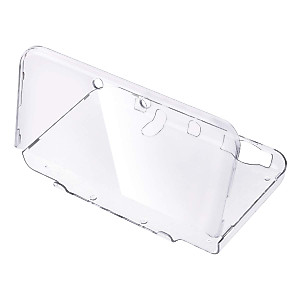 New 3DS XL Case - Ultra Clear Crystal Transparent Hard Shell Protective Case Cover Skin for New 2015 Nintendo 3DS XL LL - [New Modified Hinge-less Design]