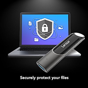 Lexar 1TB JumpDrive P30 USB 3.2 Gen 1 Flash Drive, External Storage, Up To 450MB/s Read/Write, Durable Metallic Design, Titanium (LJDP030001T-RNQNG)