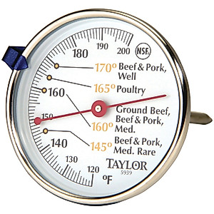 Taylor Classic Style Meat Dial Thermometer