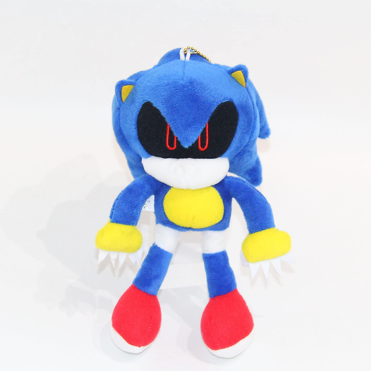 Adawell 20cm Metal Sonic Plush Toy, Stuffed Figure, Blood Sonic exe, Gift for Fans