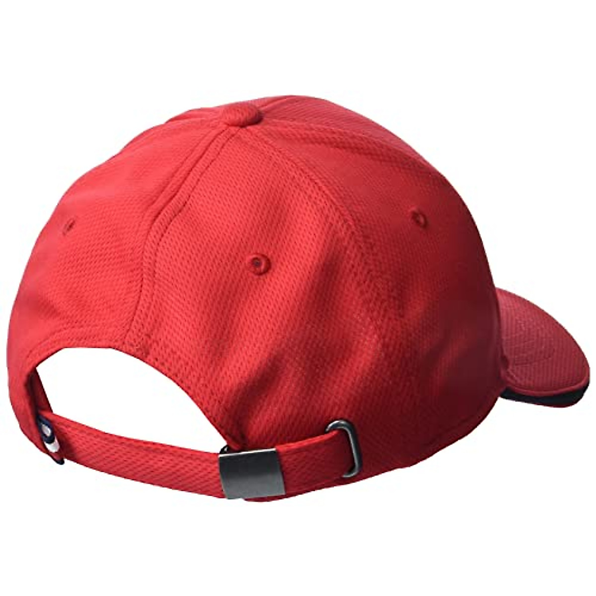 Tommy Hilfiger Men’s Cotton Billy Adjustable Flap Baseball Cap Apple Red