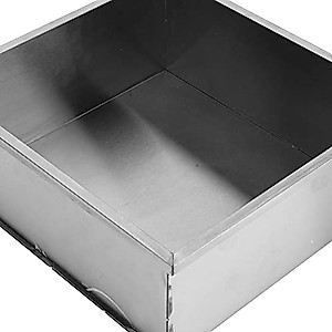 VTOSEN Niche Single Recessed Shower Shelf, 304 Stainless Steel One Inner Shelf, 12-Inch Width x 11-Inch Height x 4-Inch Depth(gun grey)