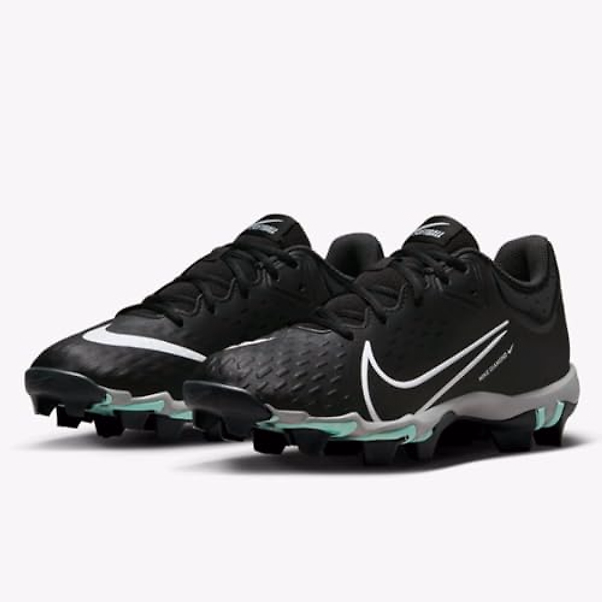 Nike Hyperdiamond 4 Keystone Molded Softball Cleats Black | White SZ 10