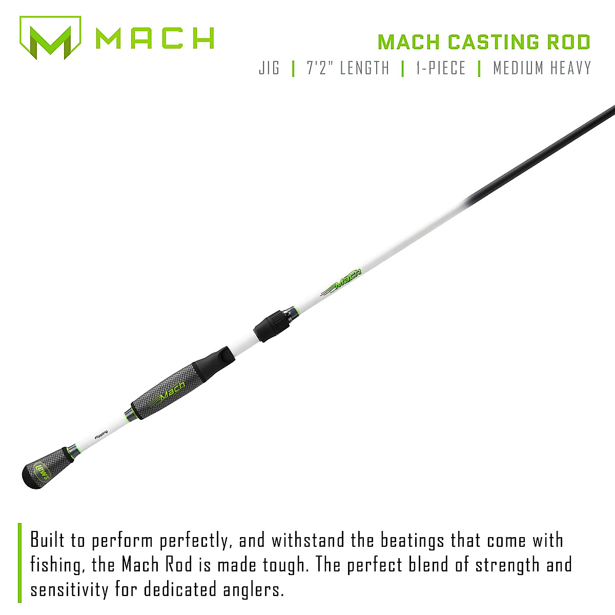 Lew's Mach 7'2"-1 Medium Heavy IM7 Jigging Casting Rod