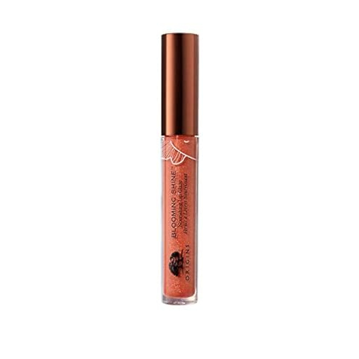 Origins BLOOMING SHINE Nourishing Lip Glaze in Honey Bloom Unboxed
