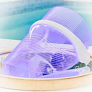 Skin Mantra LED Light Therapy Mask – 3 Colors LED Mask Therapy Facial for Total Skin Repair and Glowing Skin – Professional At-Home LED Skin Care Mask – Lightweight and Portable Facial Care Mask