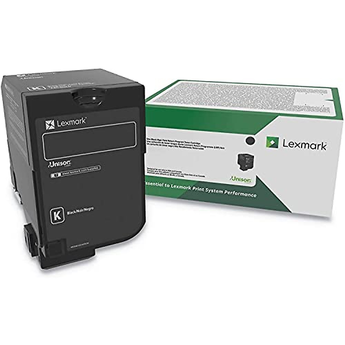Lexmark High Yield Black Return Program Toner Cartridge for US Government, 25000 Yield (84C0HKG)